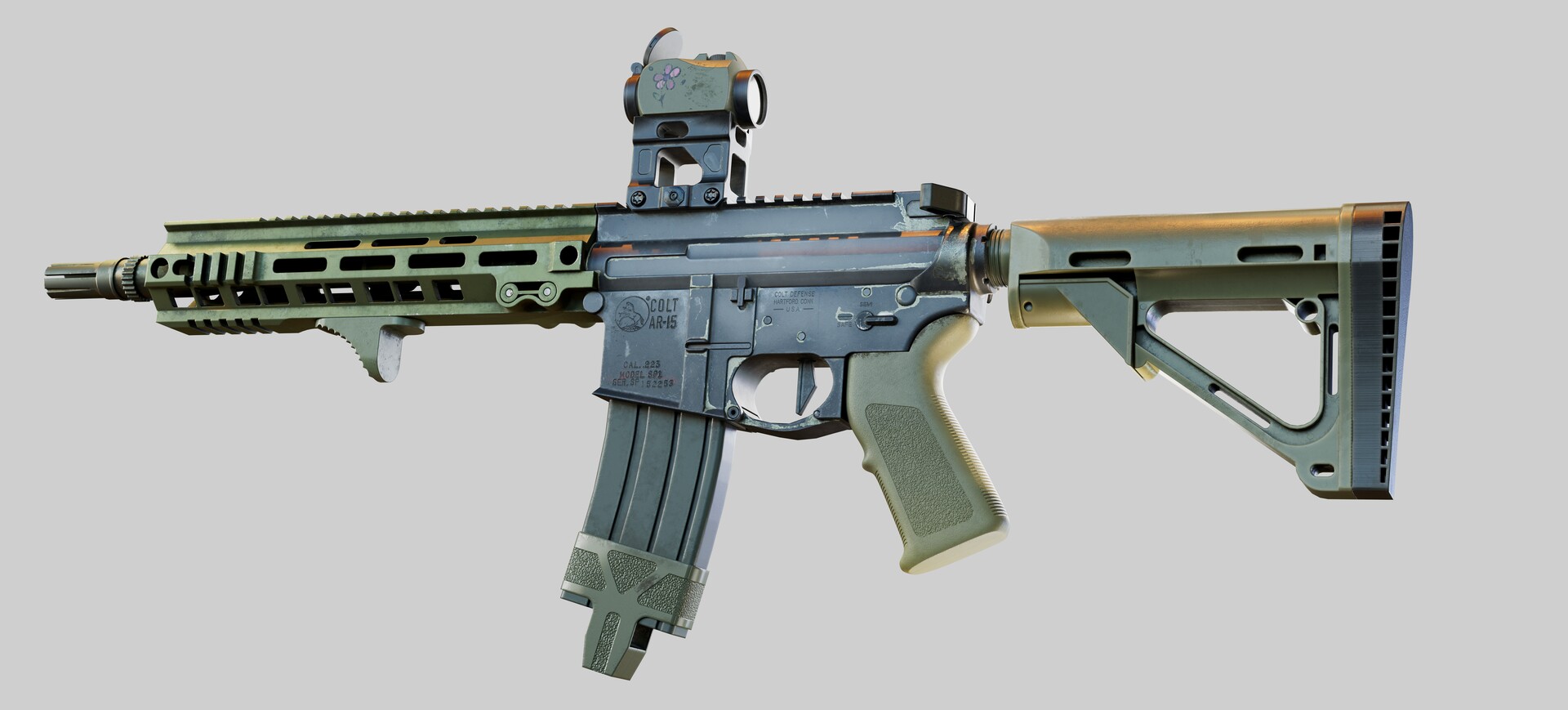 ArtStation - AR15 CUSTOM