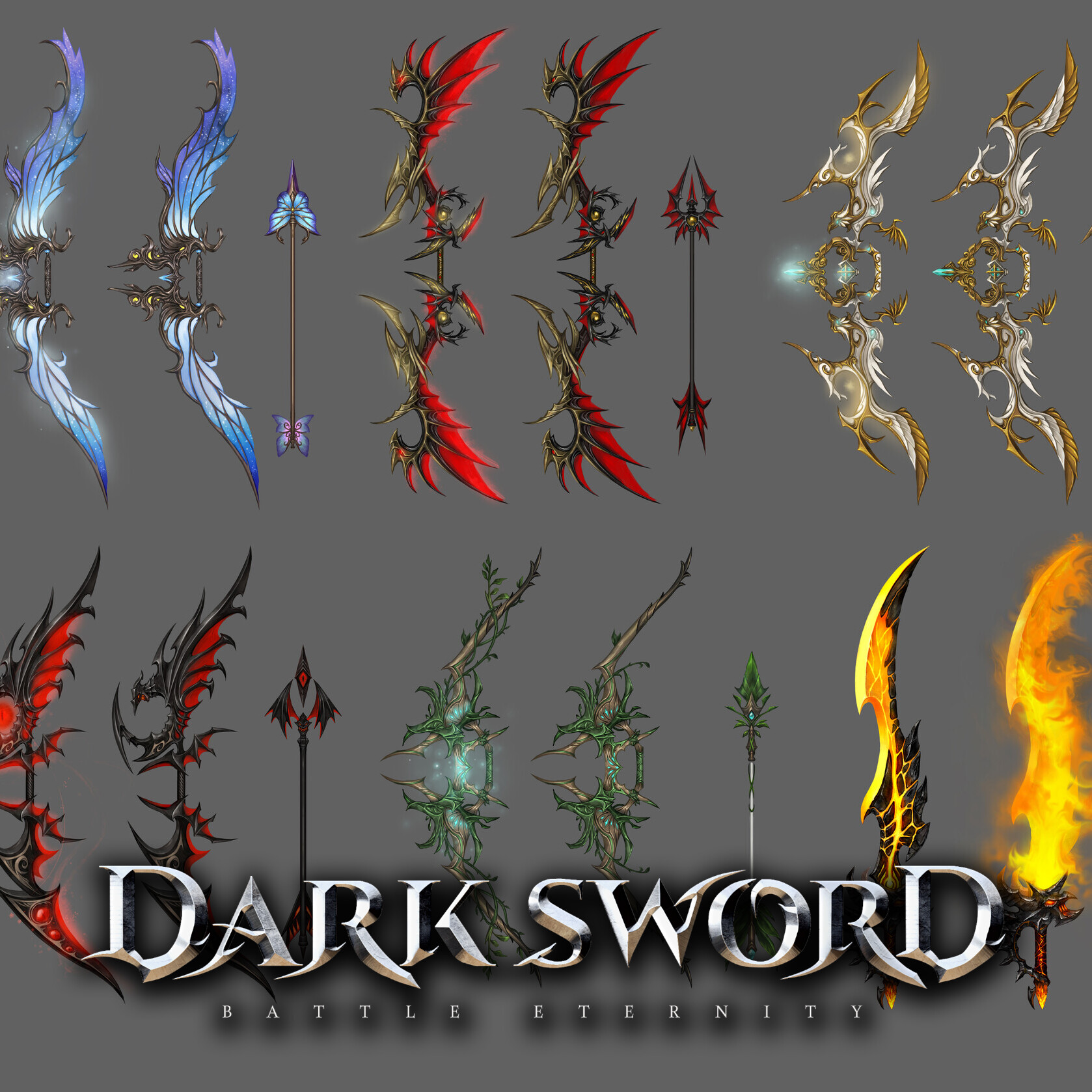 ArtStation - DARK SWORD : weapon design