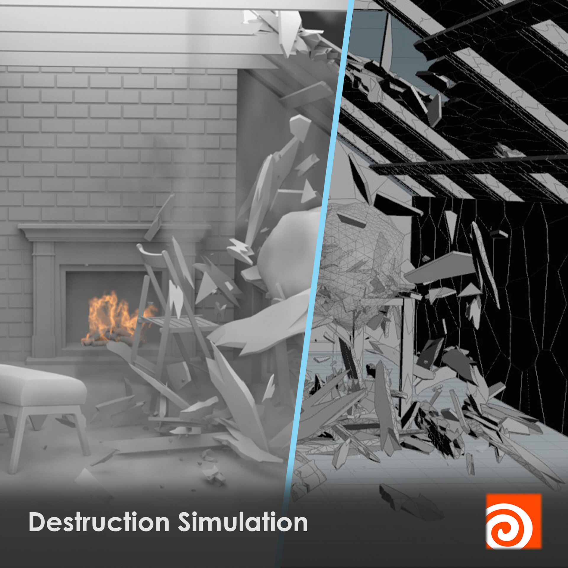 ArtStation - Destruction Simulation