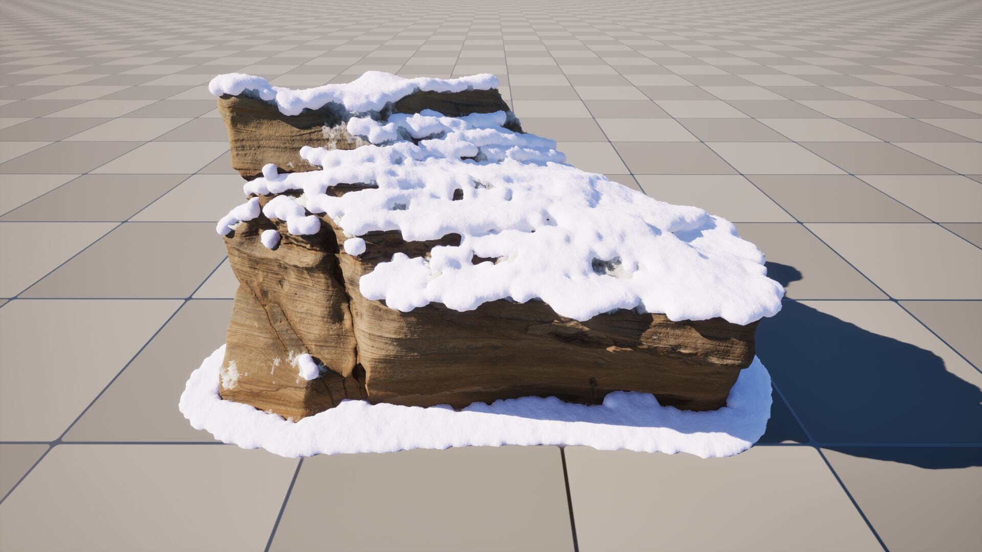 ArtStation - Procedural Snow Tool in Unreal Engine 5