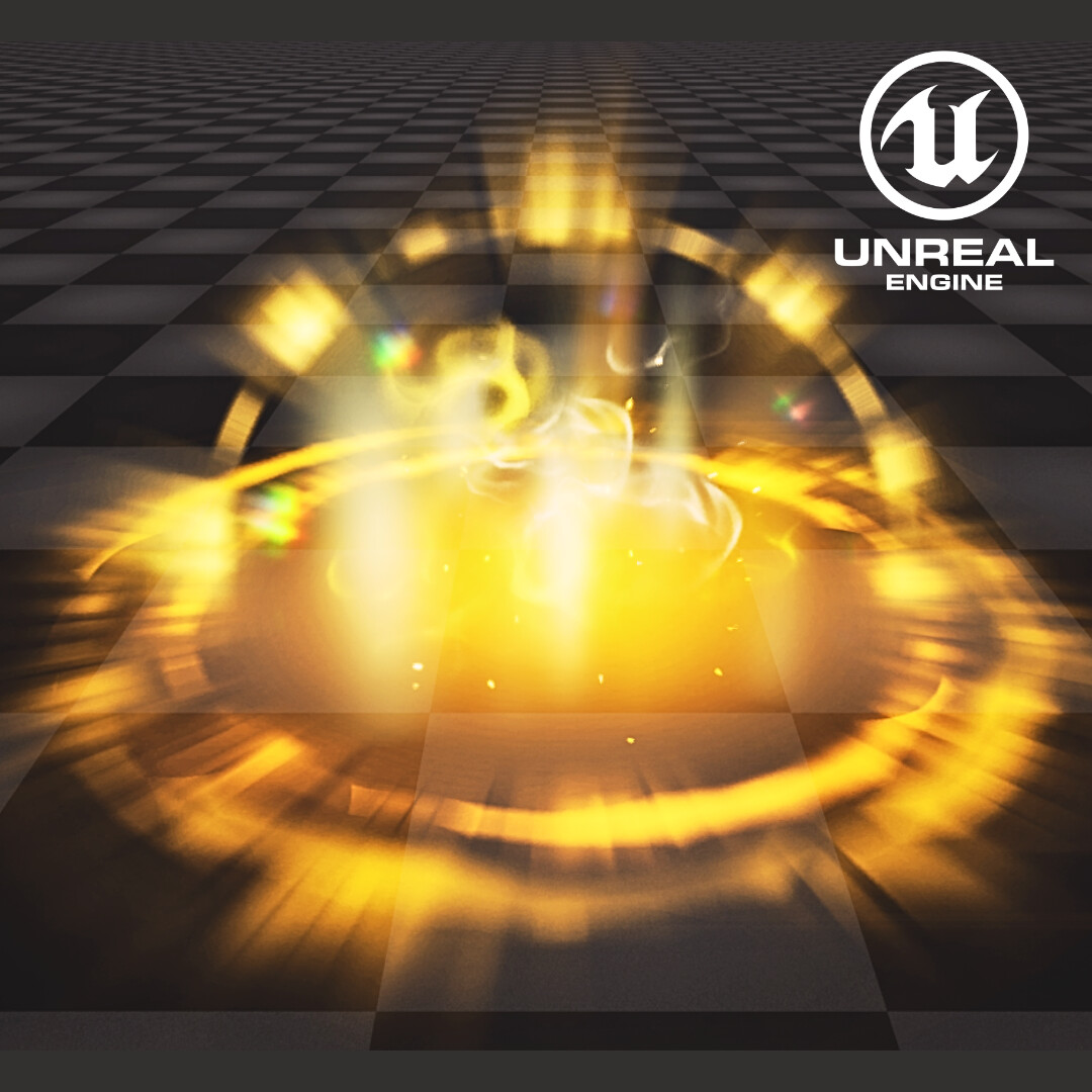 ArtStation - Holy Burst VFX