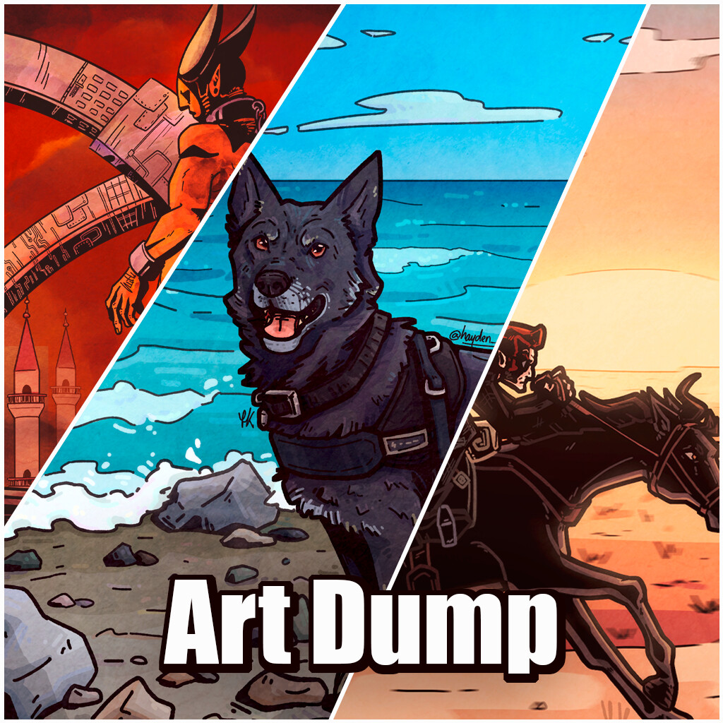 ArtStation - Art Dump - Illustration & Merch