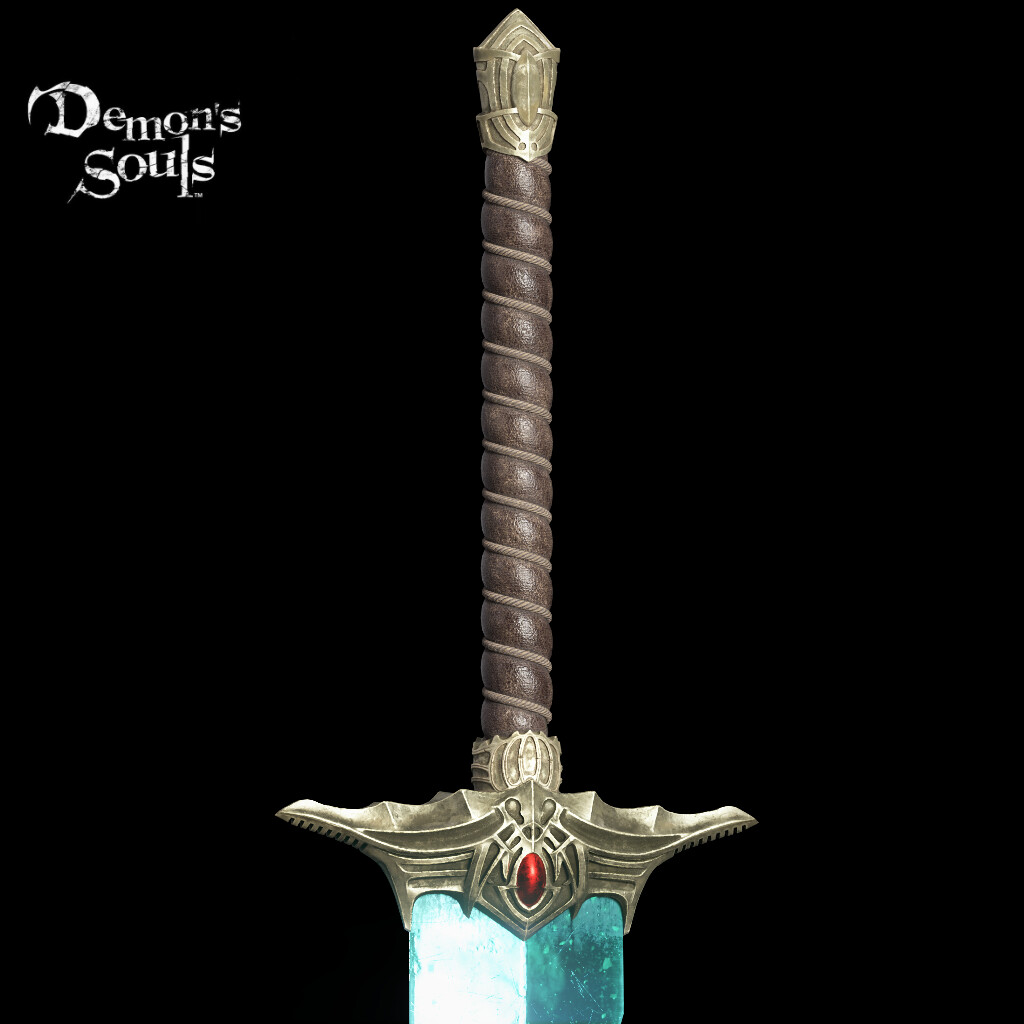 ArtStation - Demon Souls Moonlight Greatsword FanArt