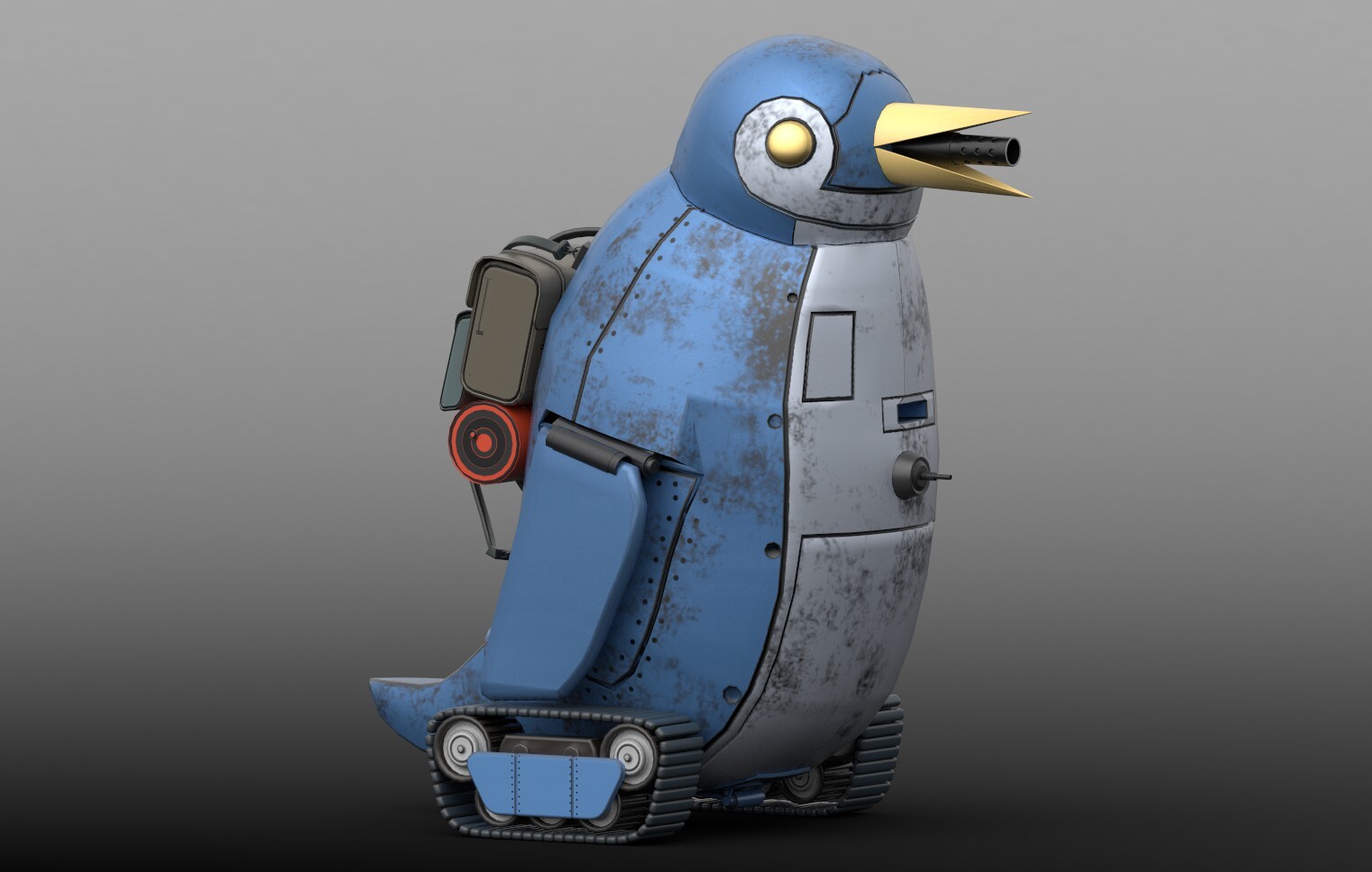 ArtStation - 3D Robot (Peng)