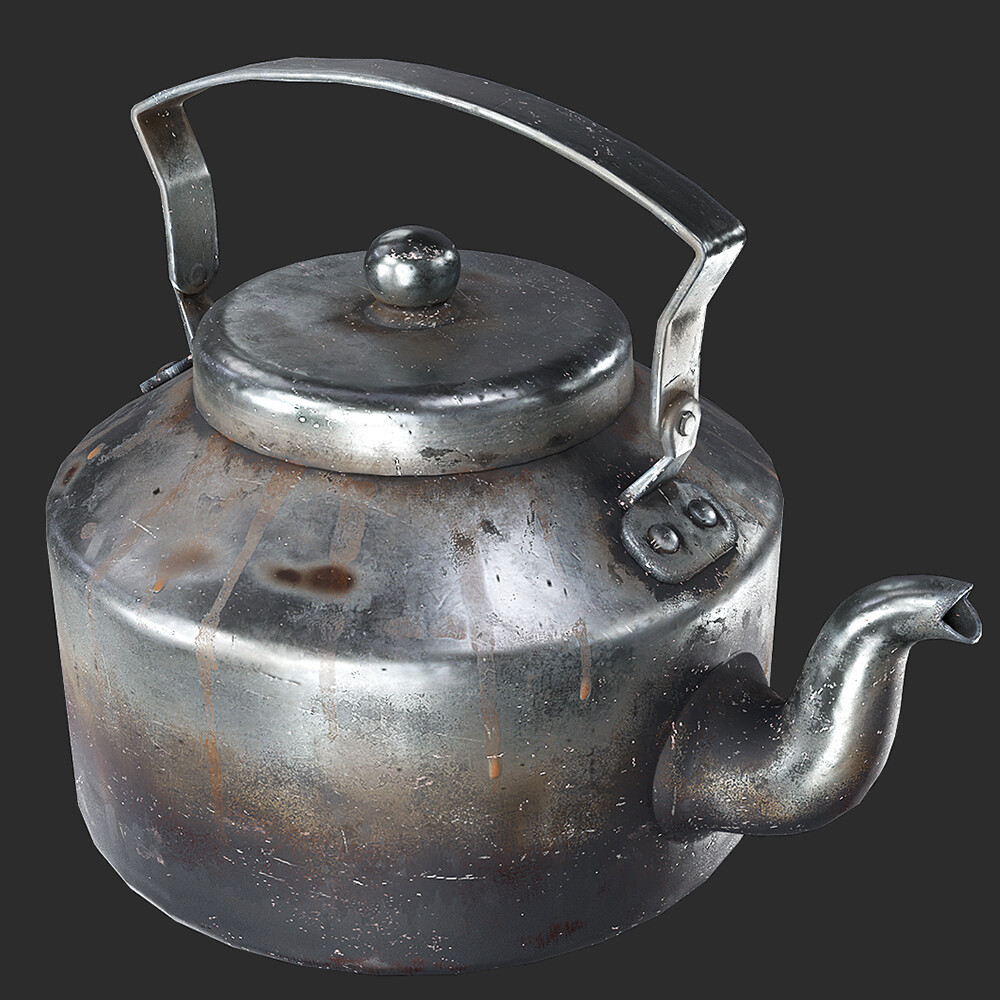 ArtStation - Indian Tea Pot Kettle