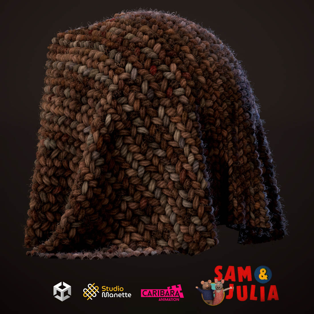 ArtStation - Procedural Fabric Shader Sam&Julia samples