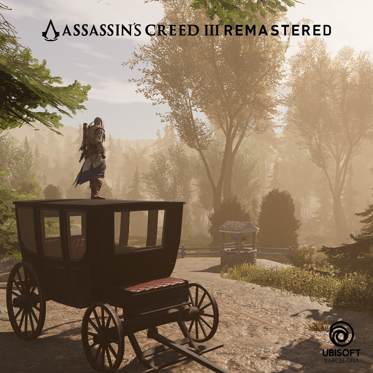 ArtStation - AC3 remastered work example from Ubisoft Barcelona