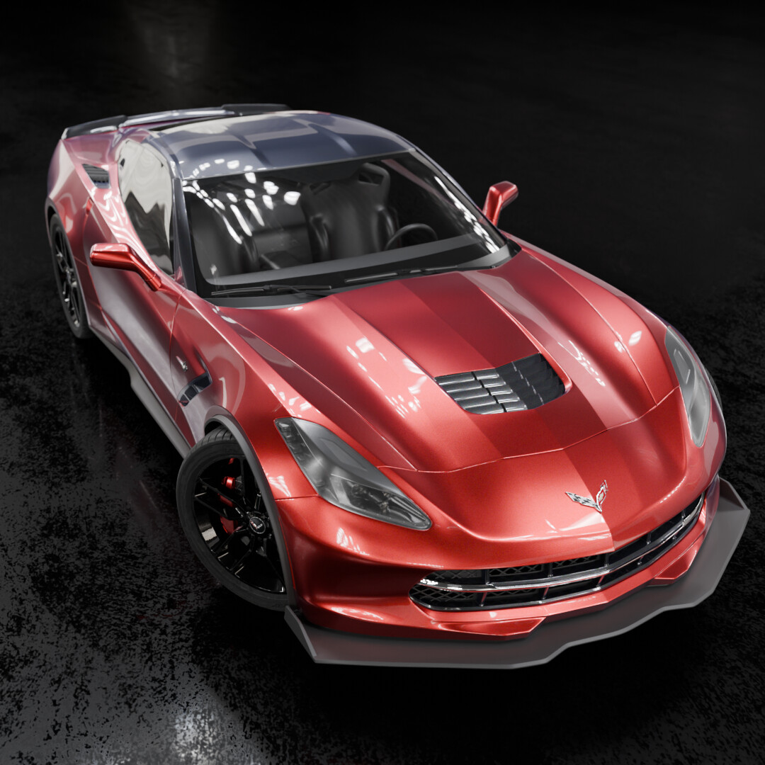 ArtStation - Corvette C7