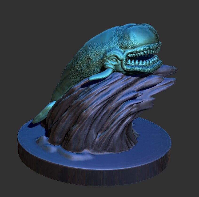 ArtStation - Moby dick