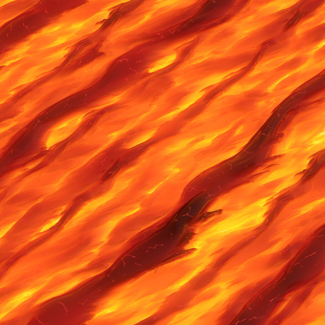 ArtStation - Liquid Hot Magma