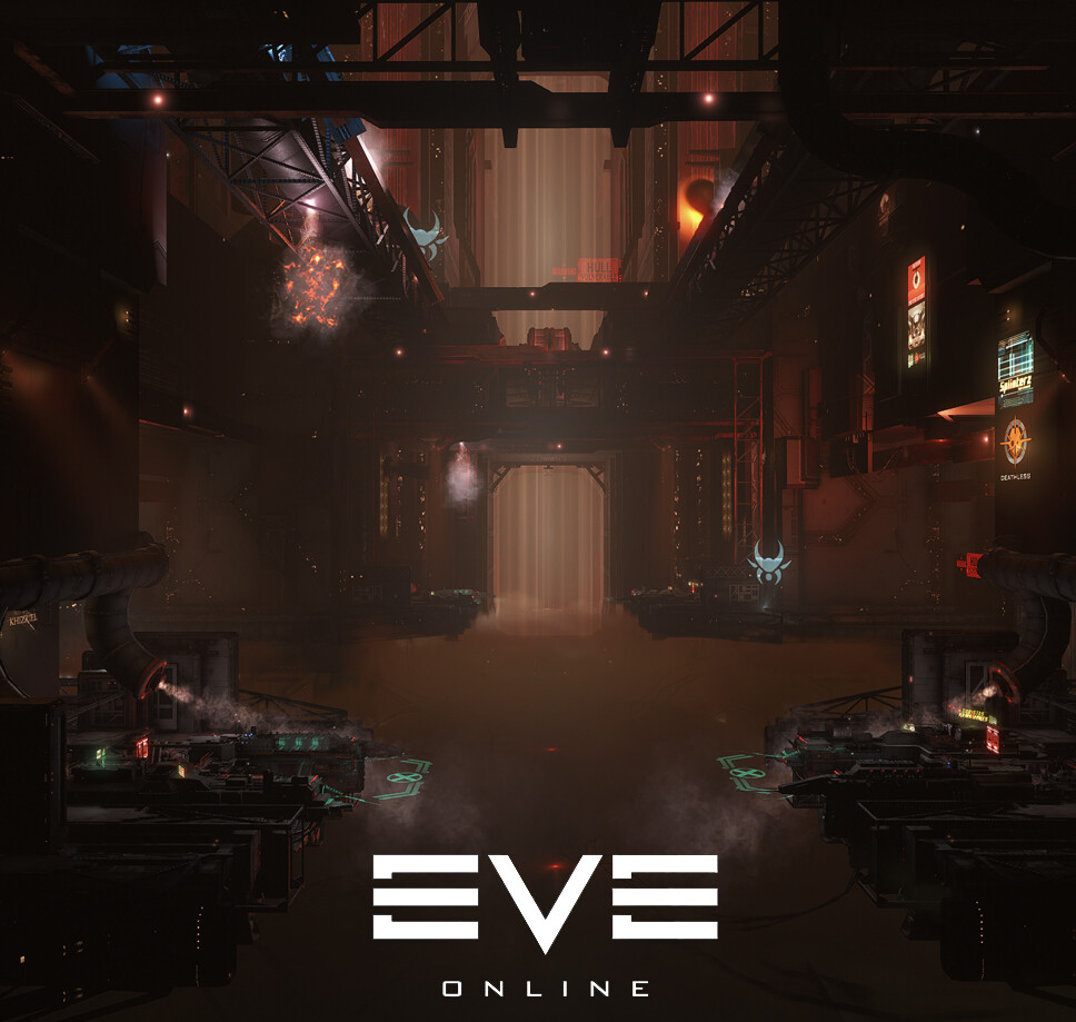 ArtStation - Forward Operating Base Hangar - VFX