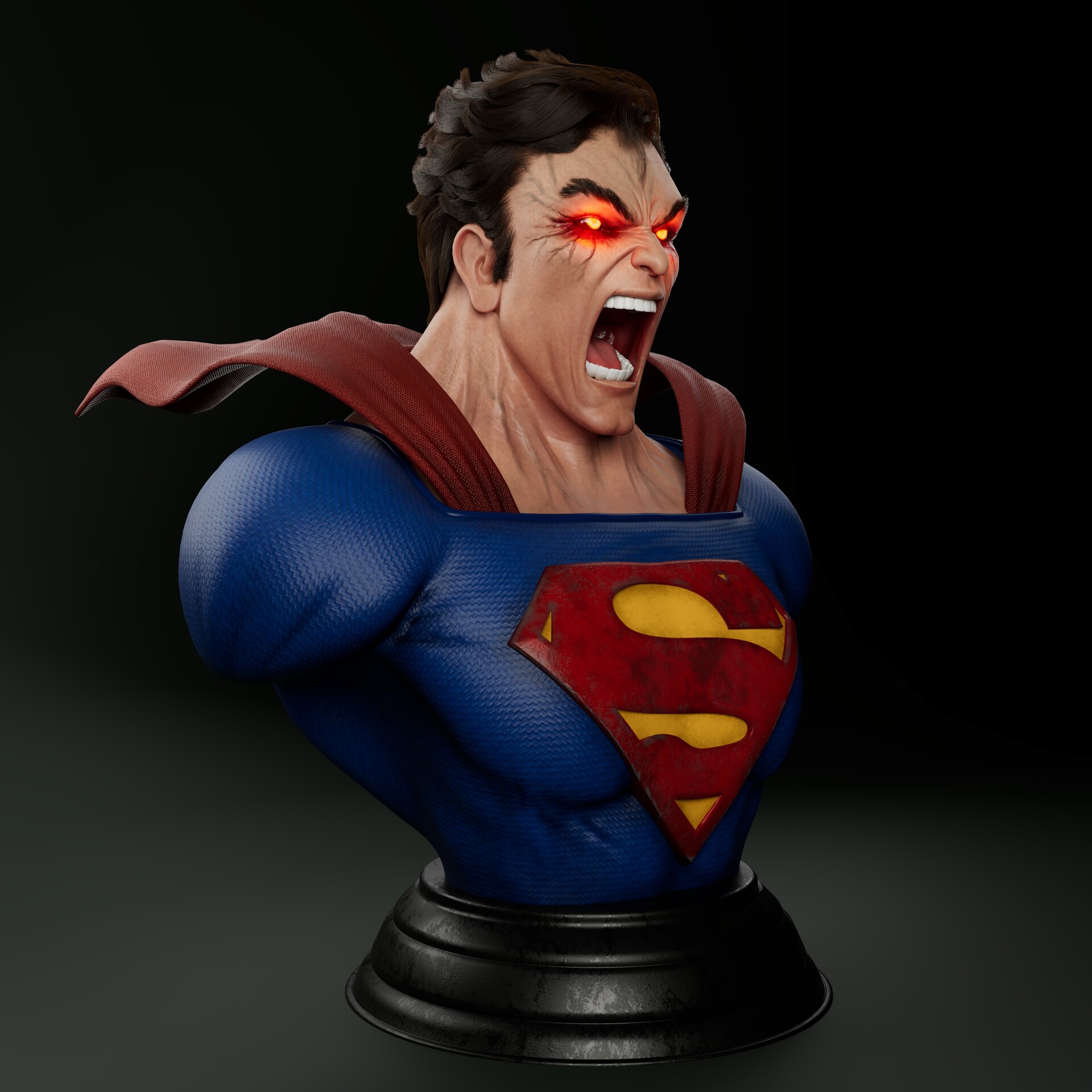 ArtStation - SUPERMAN BUST