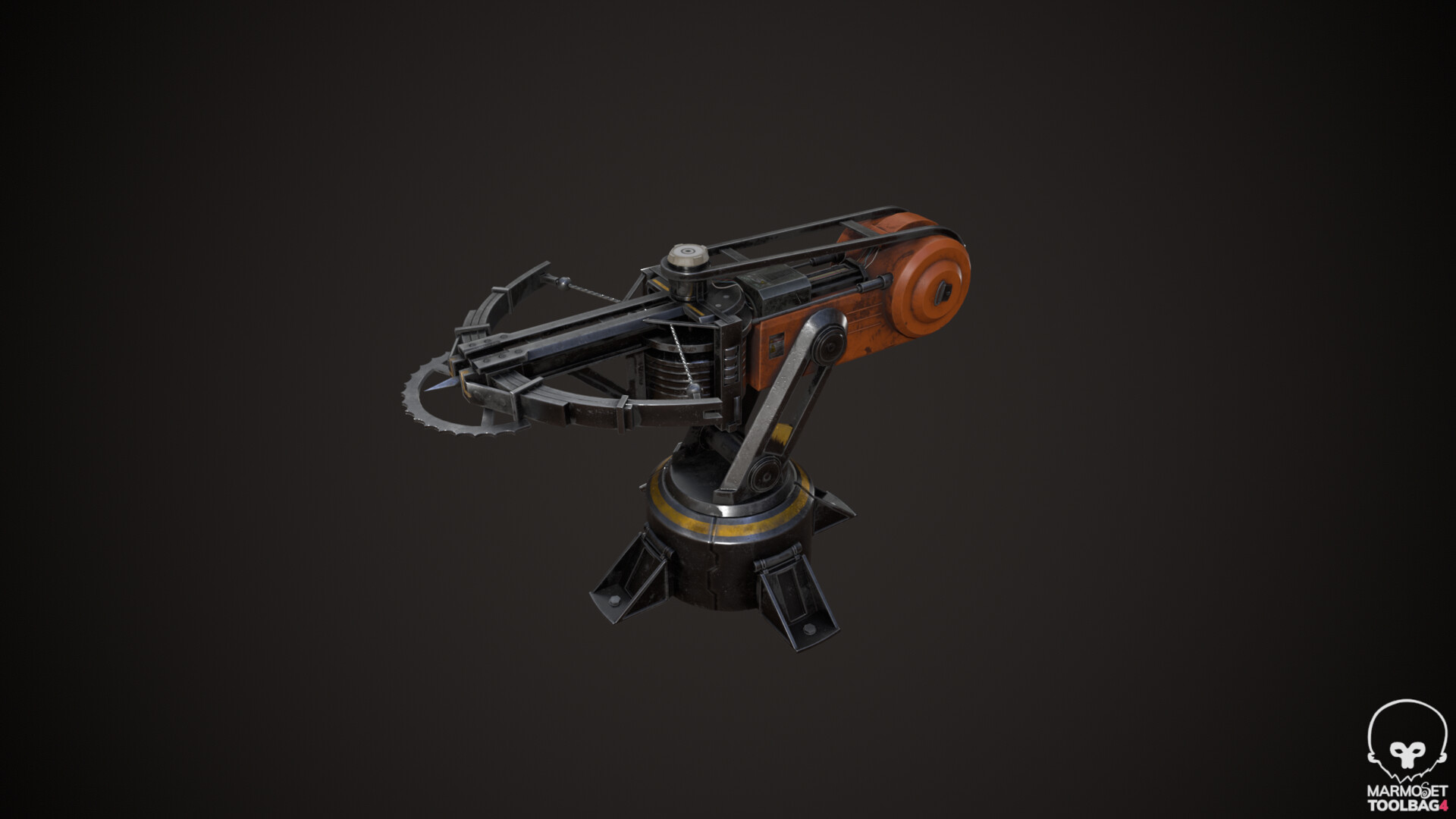 ArtStation - crossbow turret