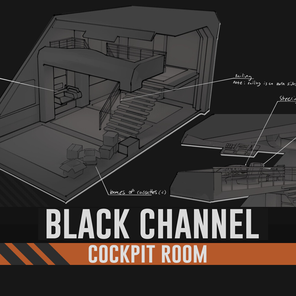 ArtStation - Flight deck