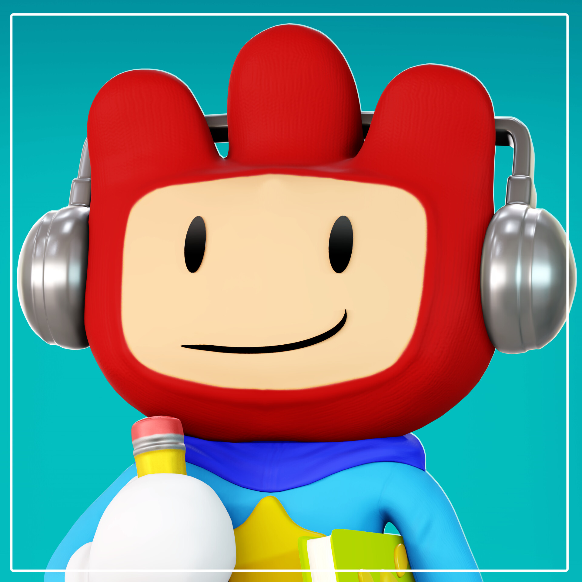 ArtStation - Maxwell (Scribblenauts) Game Ready Model - Super Smash ...