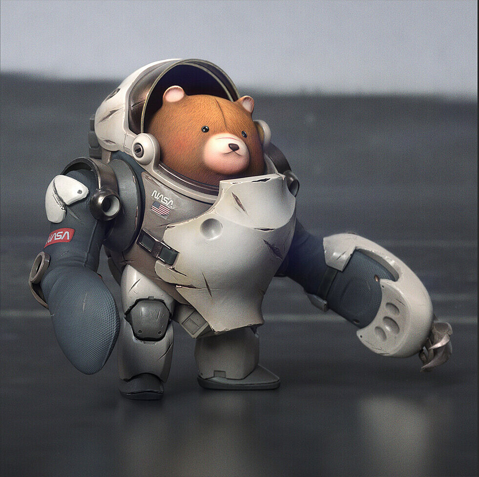 ArtStation - Space Bear