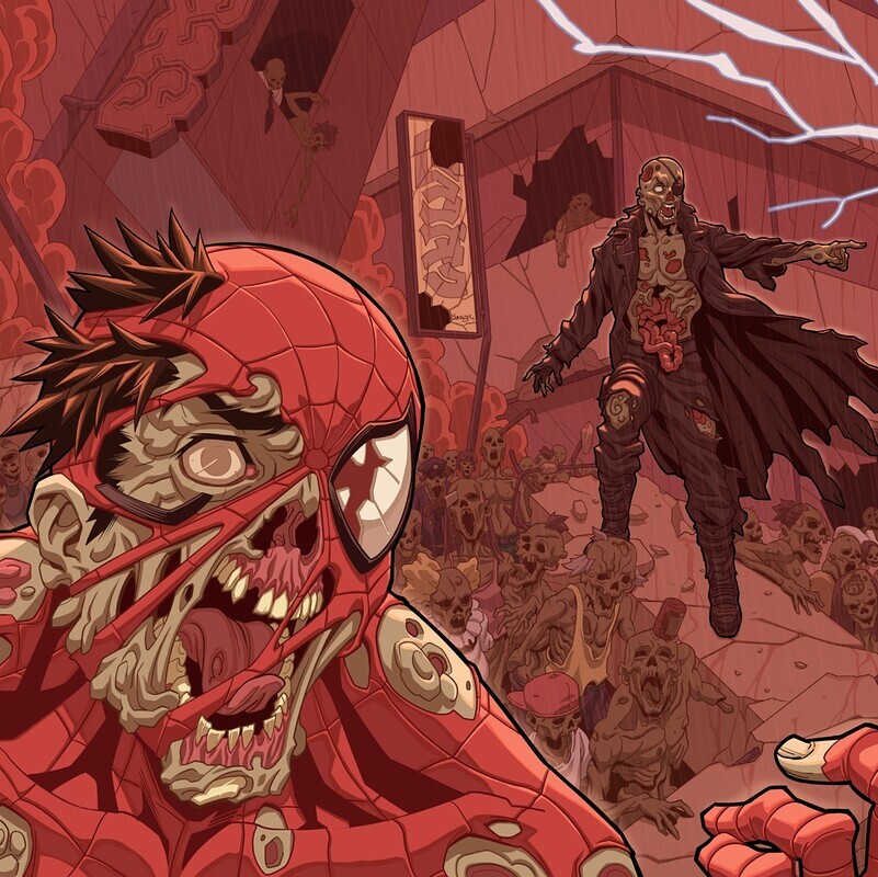 ArtStation - Marvel Zombies Mutliverse TTRPG (Commission)