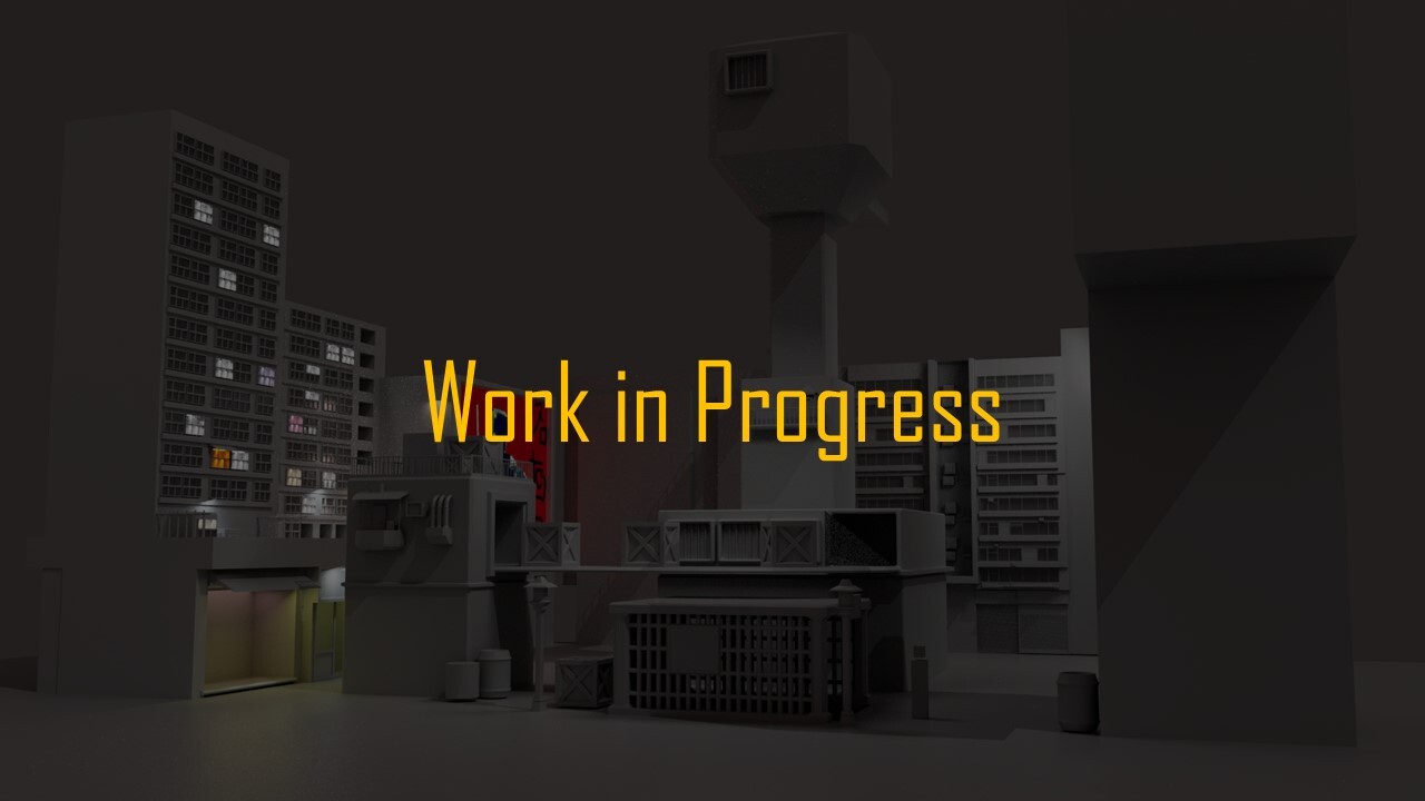 ArtStation - Work in Progress (Stem City)