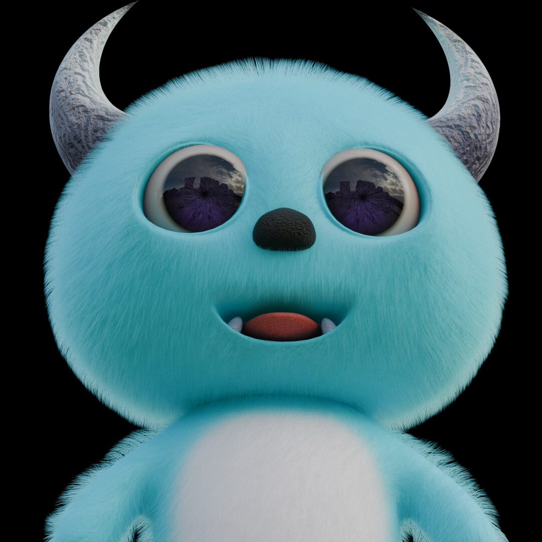 ArtStation - Creature (Cute) / Character model