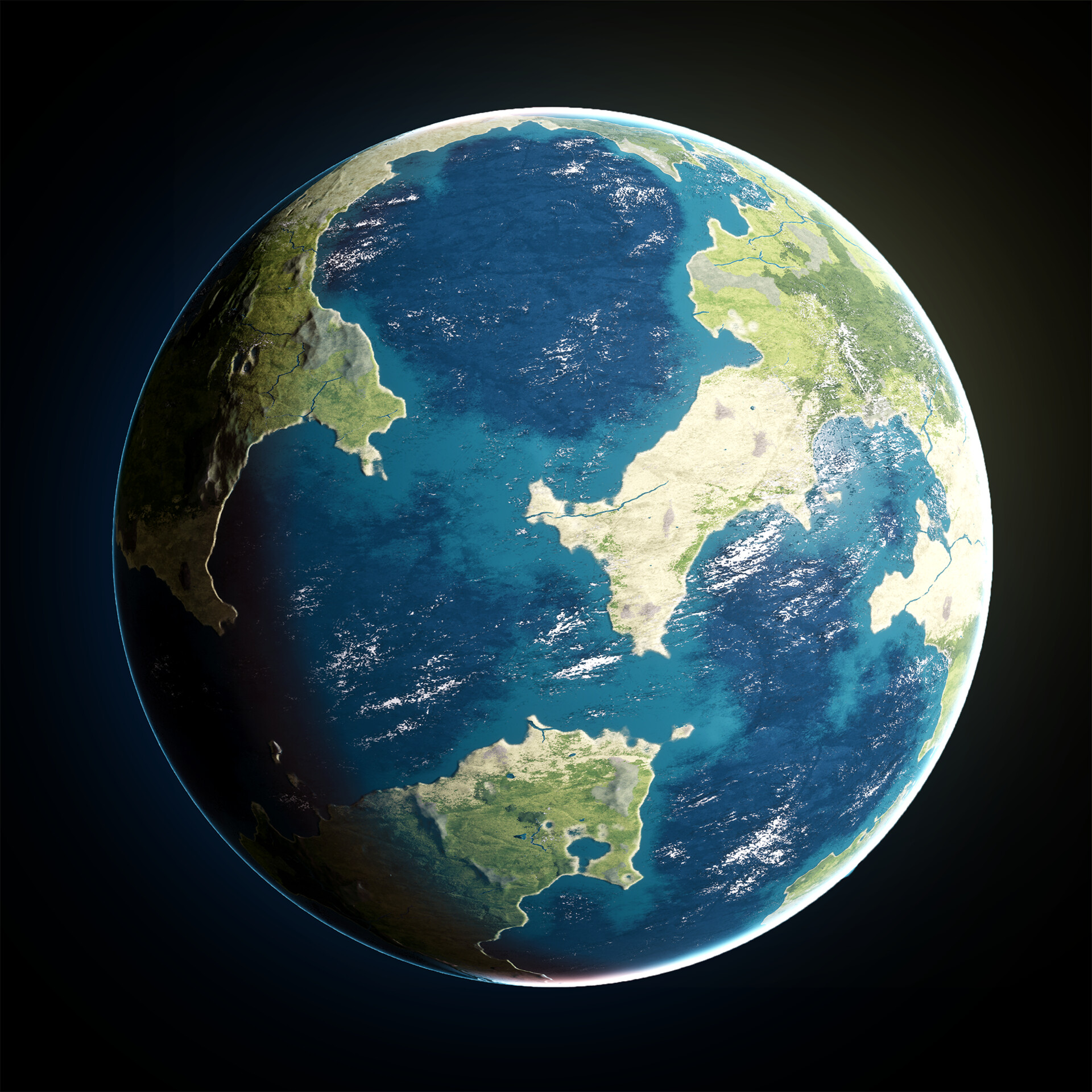 ArtStation - Procedural Planet Shader