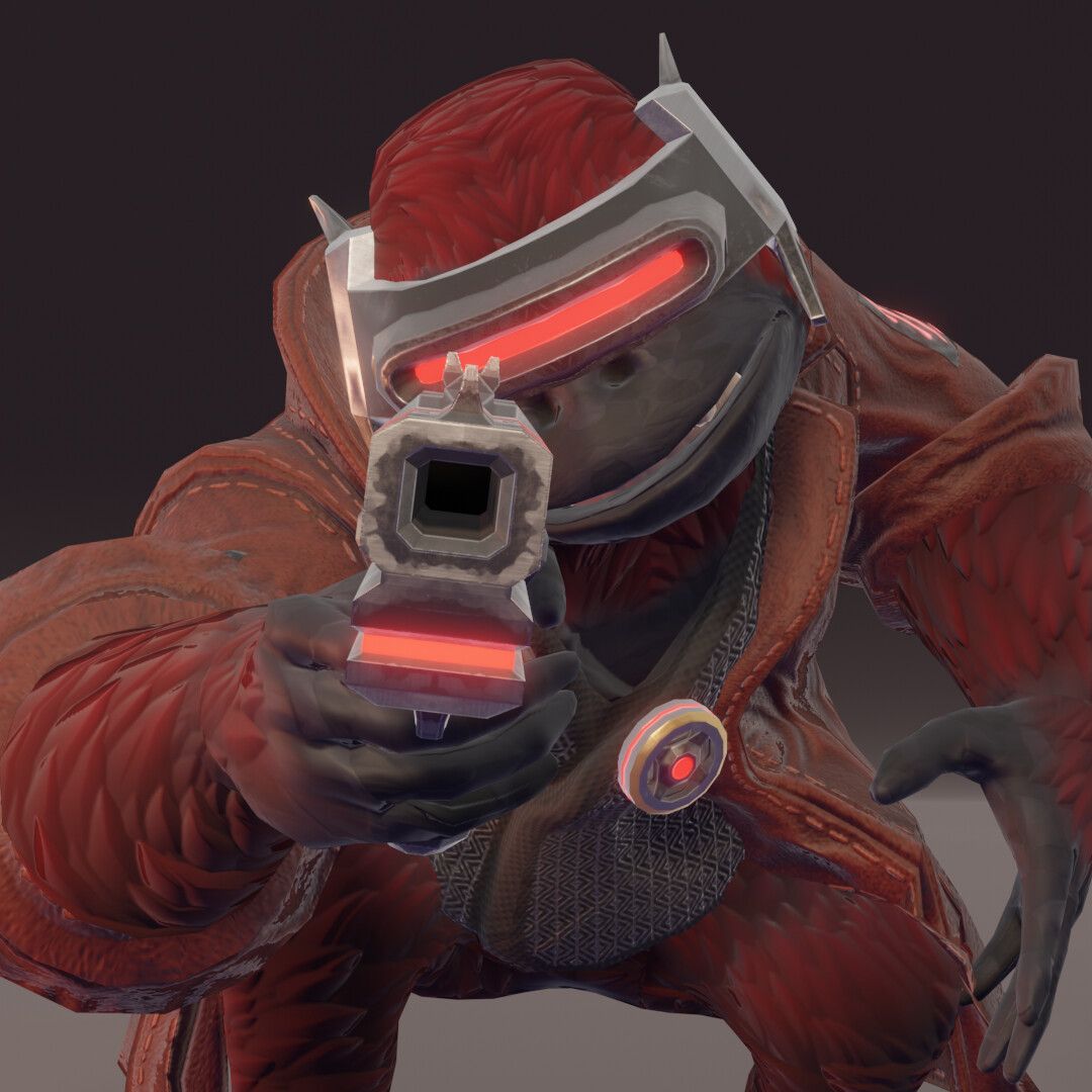 ArtStation - Watcher Character From A Project