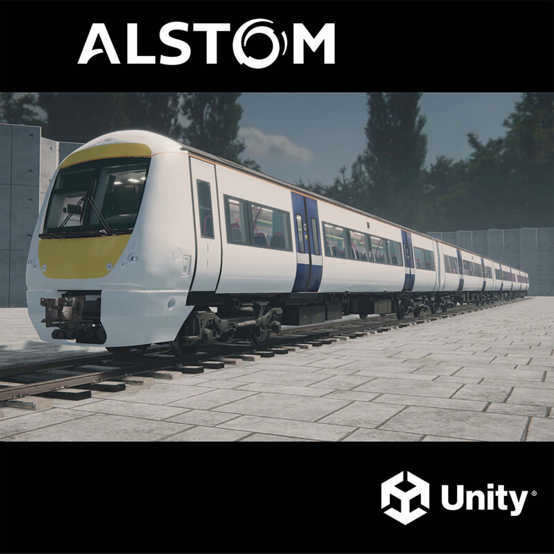 ArtStation - Electrostar Train