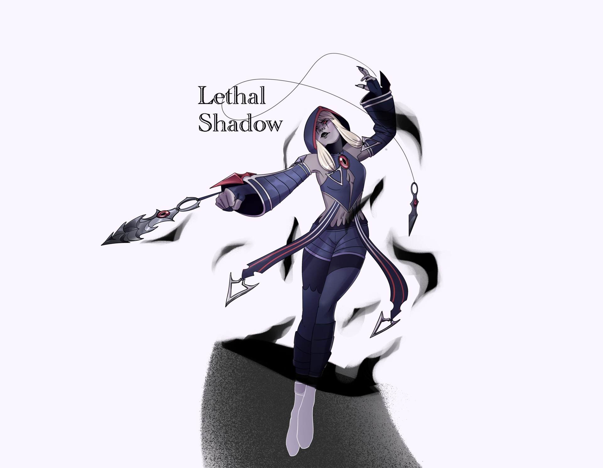 ArtStation - Lethal Shadow - Character Concept