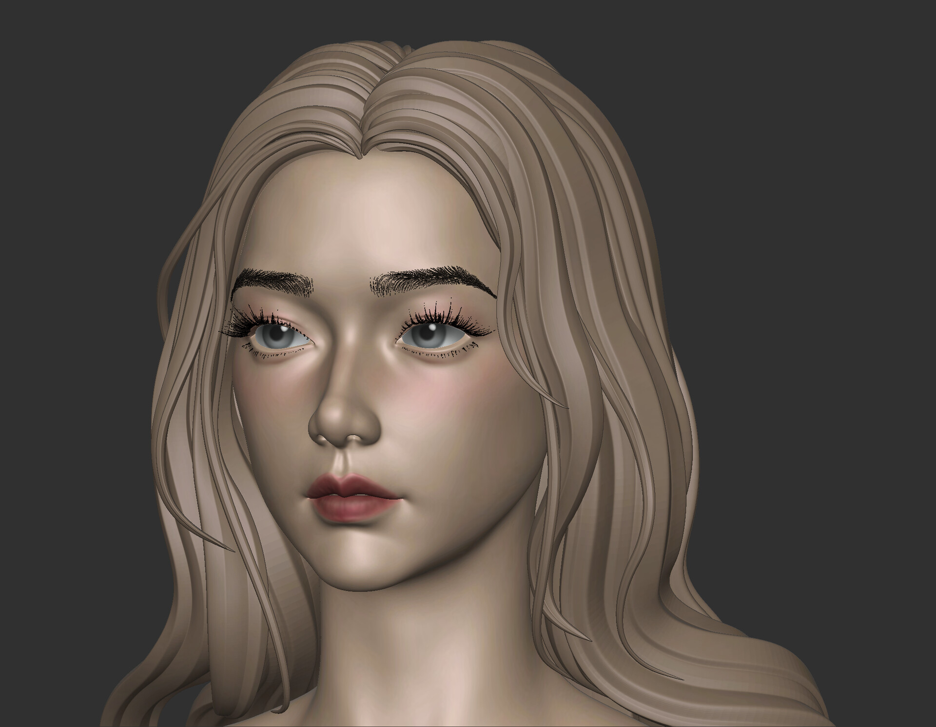 ArtStation - 女性雕刻练习