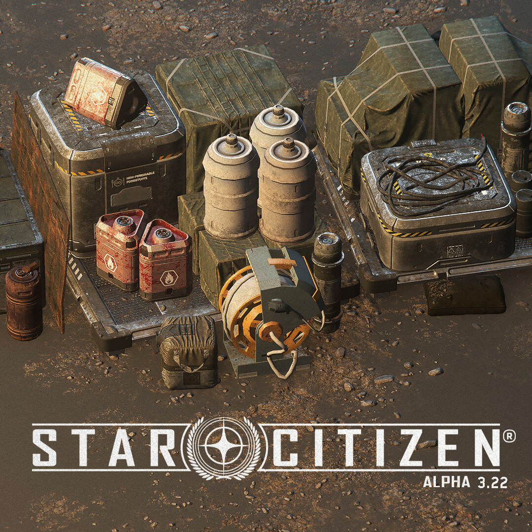 ArtStation - Star Citizen - Exterior Props
