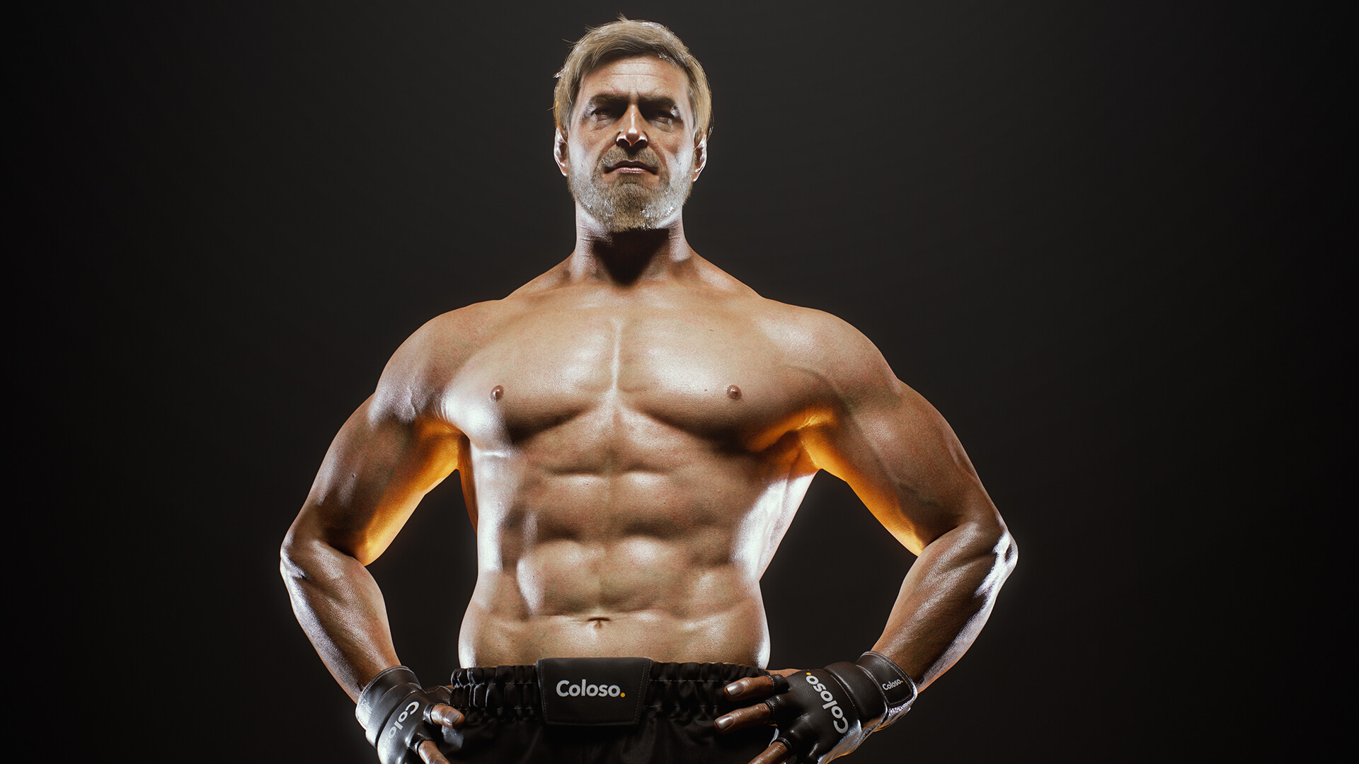 ArtStation - MMA Fighter (Real-Time Character Course)