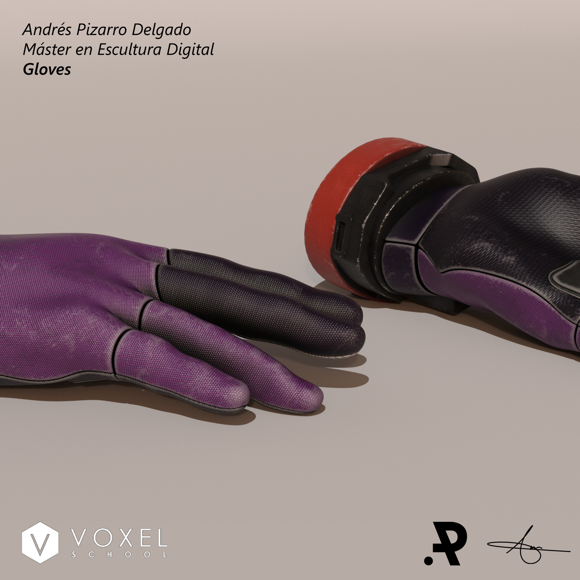 ArtStation - Tactical Gloves