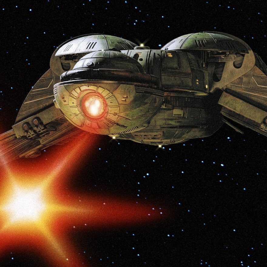 ArtStation - Klingon Birds of Prey