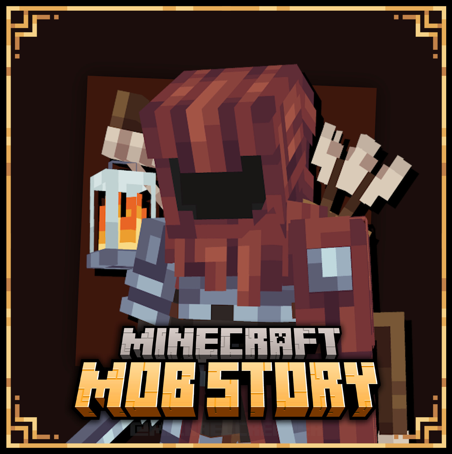 ArtStation - Minecraft Mob Story - Flaming Lantern