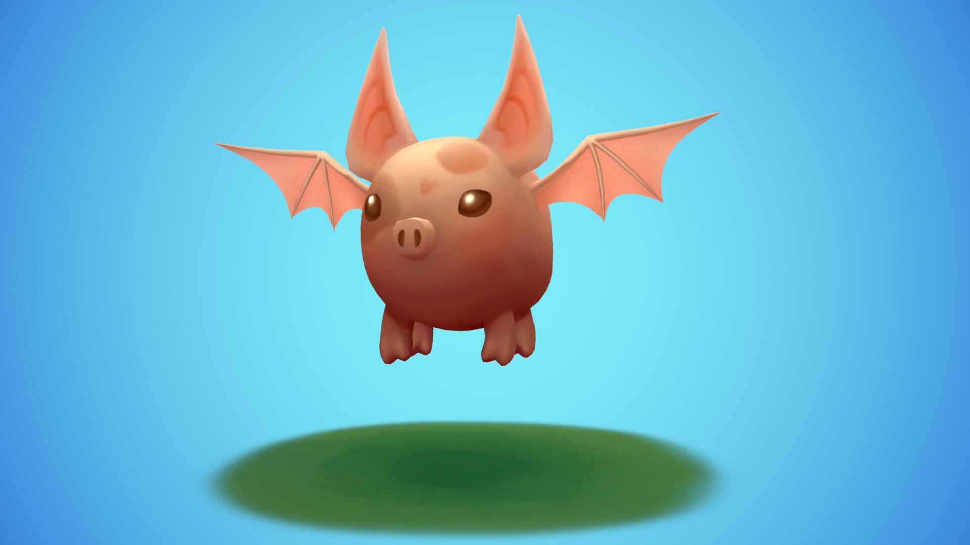 ArtStation - Flying Pig