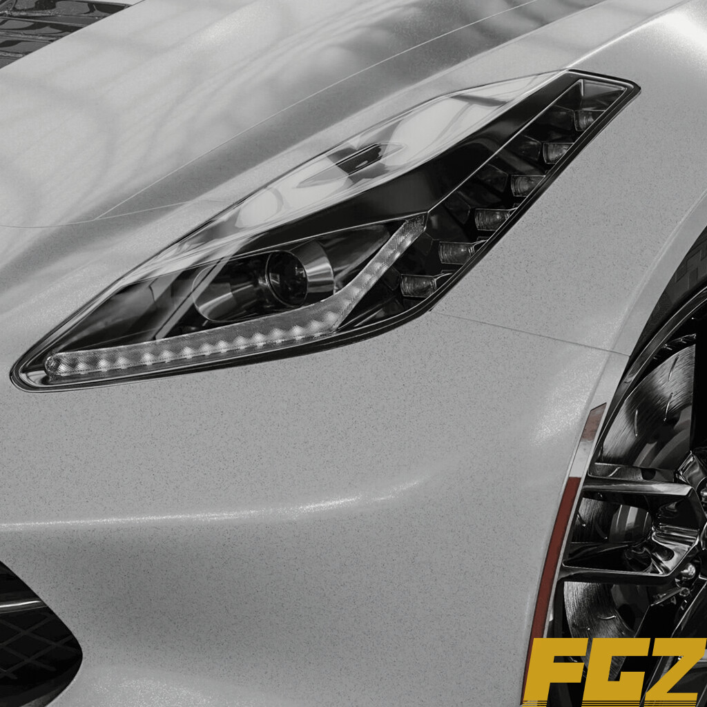 ArtStation - High-Poly Chevrolet Corvette C7 Model