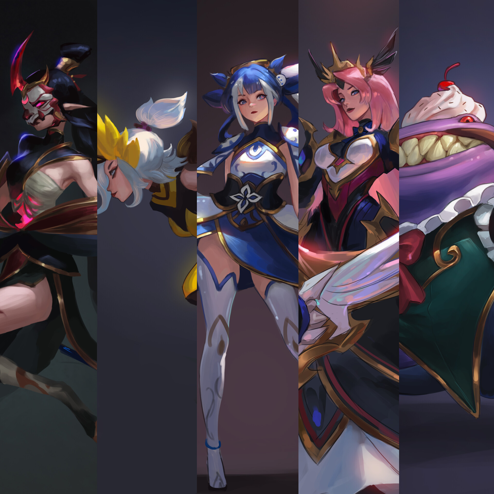 ArtStation - skintober week 1