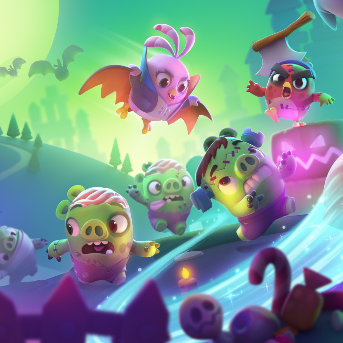 ArtStation - Halloween Splash Screen