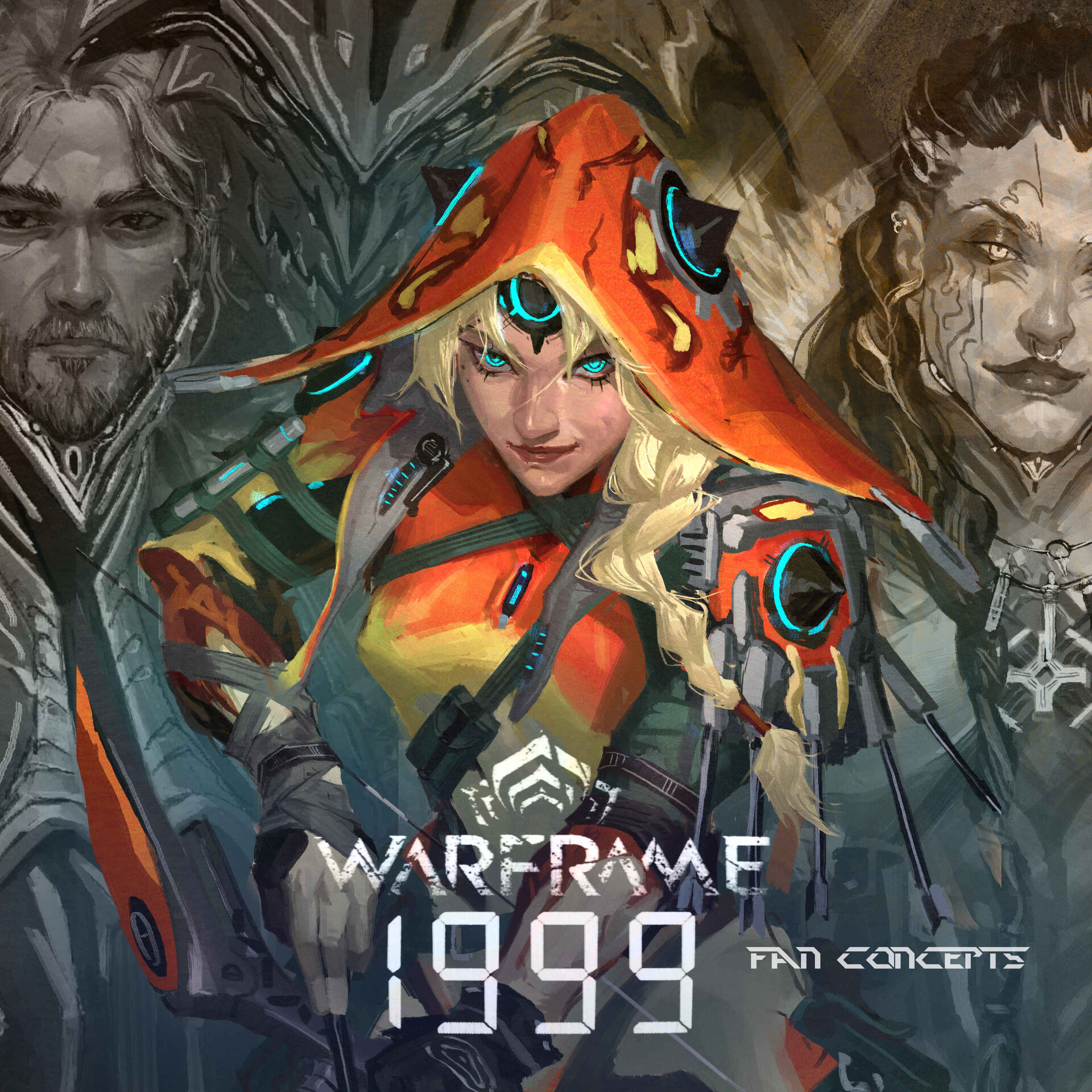 ArtStation - Proto Ivara, Hildryn and Chroma fan concepts