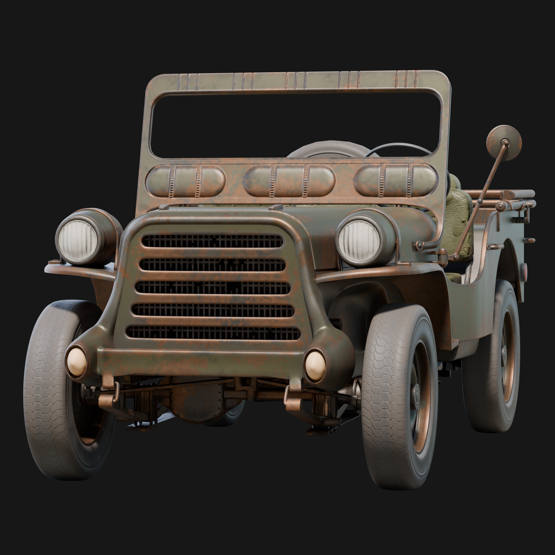 ArtStation - [Fallout Cascadia] Off-Road Vehicle