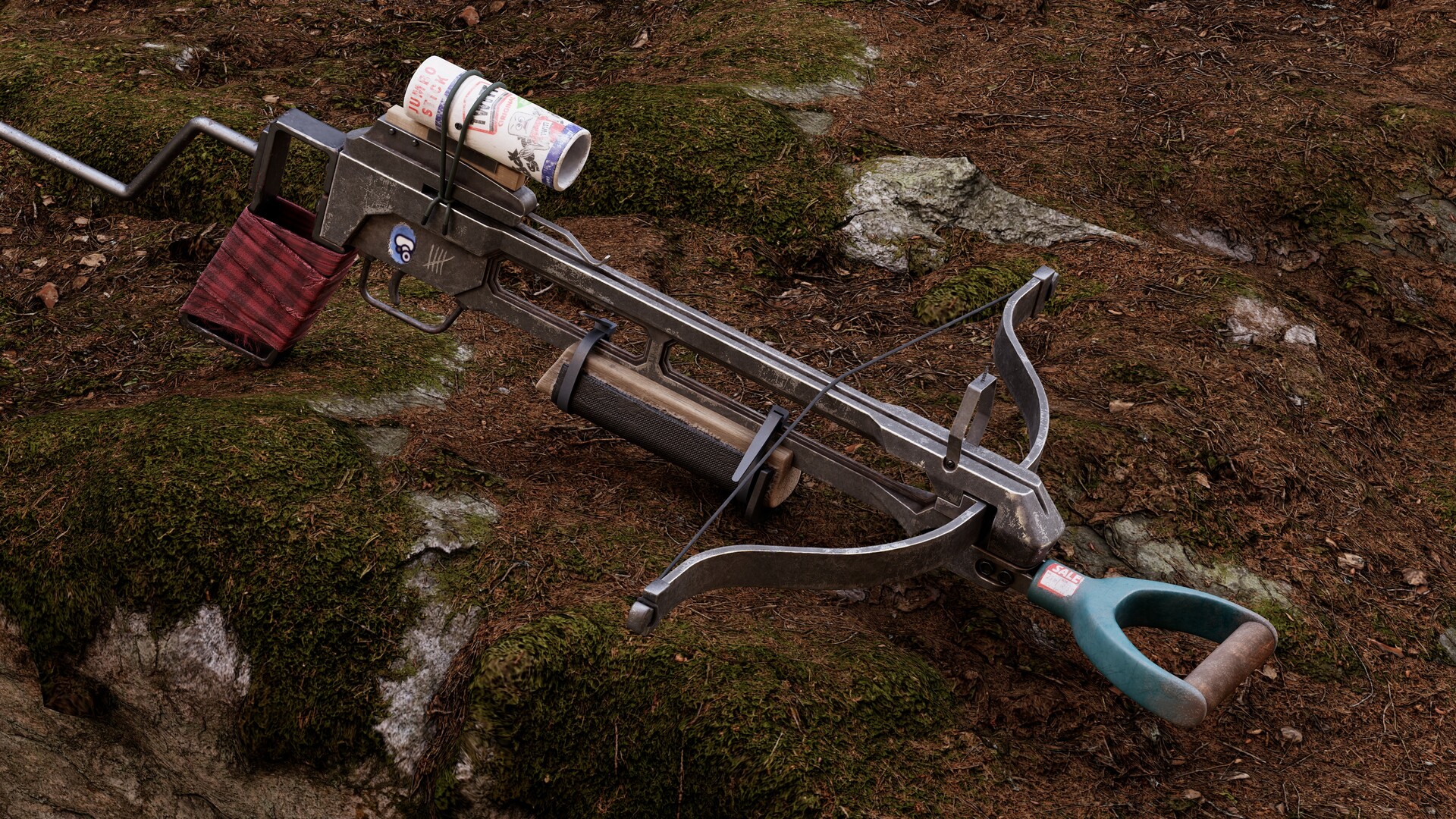 ArtStation - Rust inspired Tier 2 crossbow Idea/Fan art