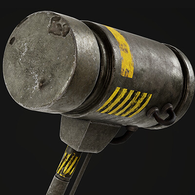 ArtStation - Fallout 2 Super Sledge