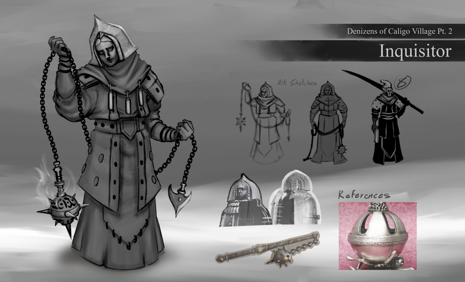 ArtStation - Villagers of Caligo Pt. 2