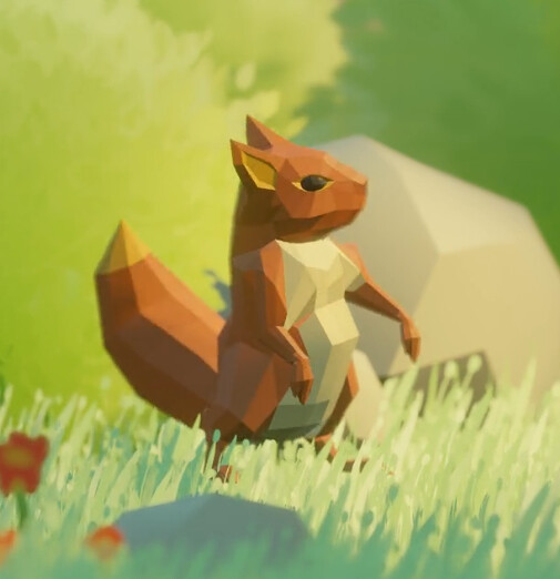 ArtStation - Squirrel animation exercise