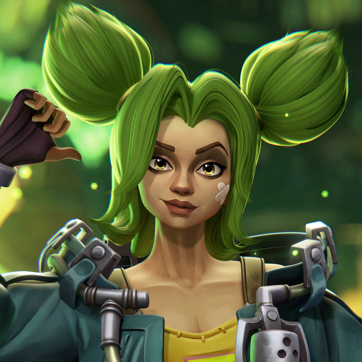 ArtStation - Zeri, the Spark of Zaun