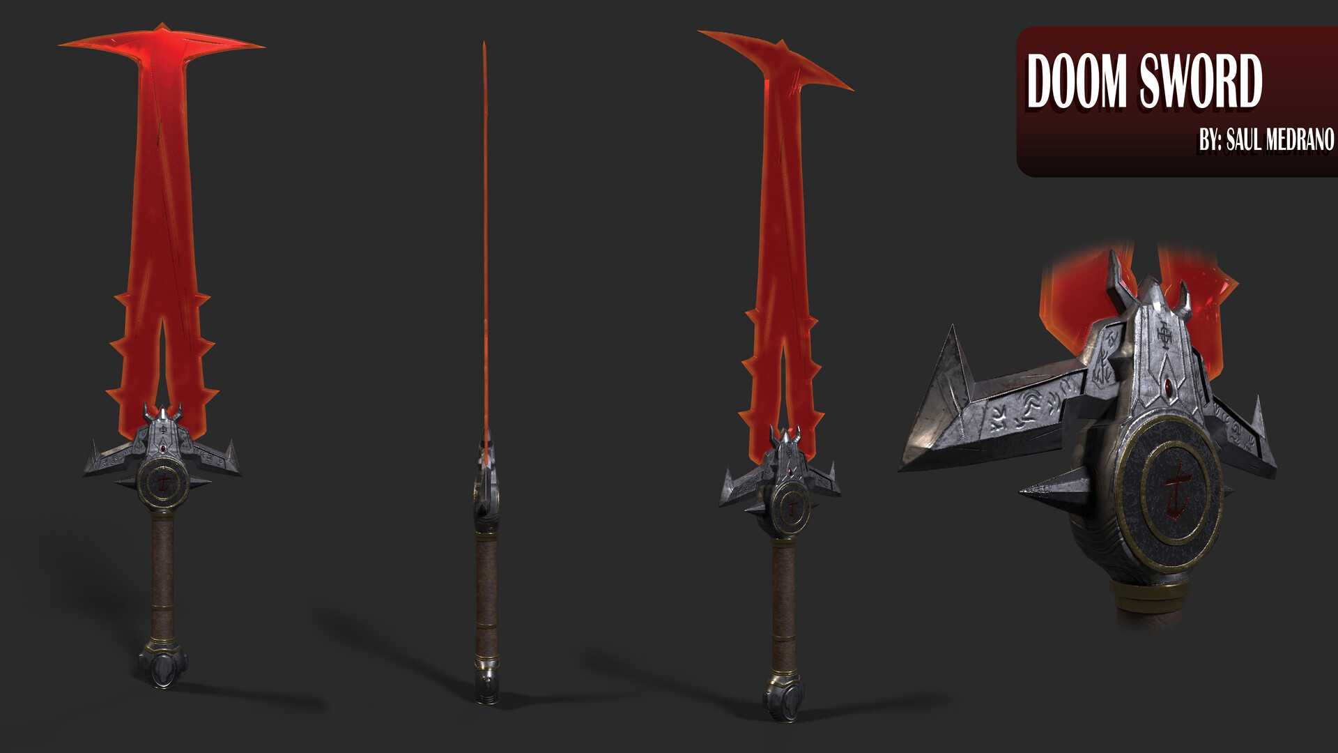 ArtStation - Doom Sword Recreation