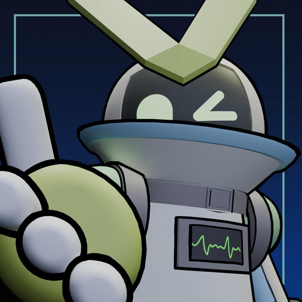 ArtStation - Robot (Diegetic UI)