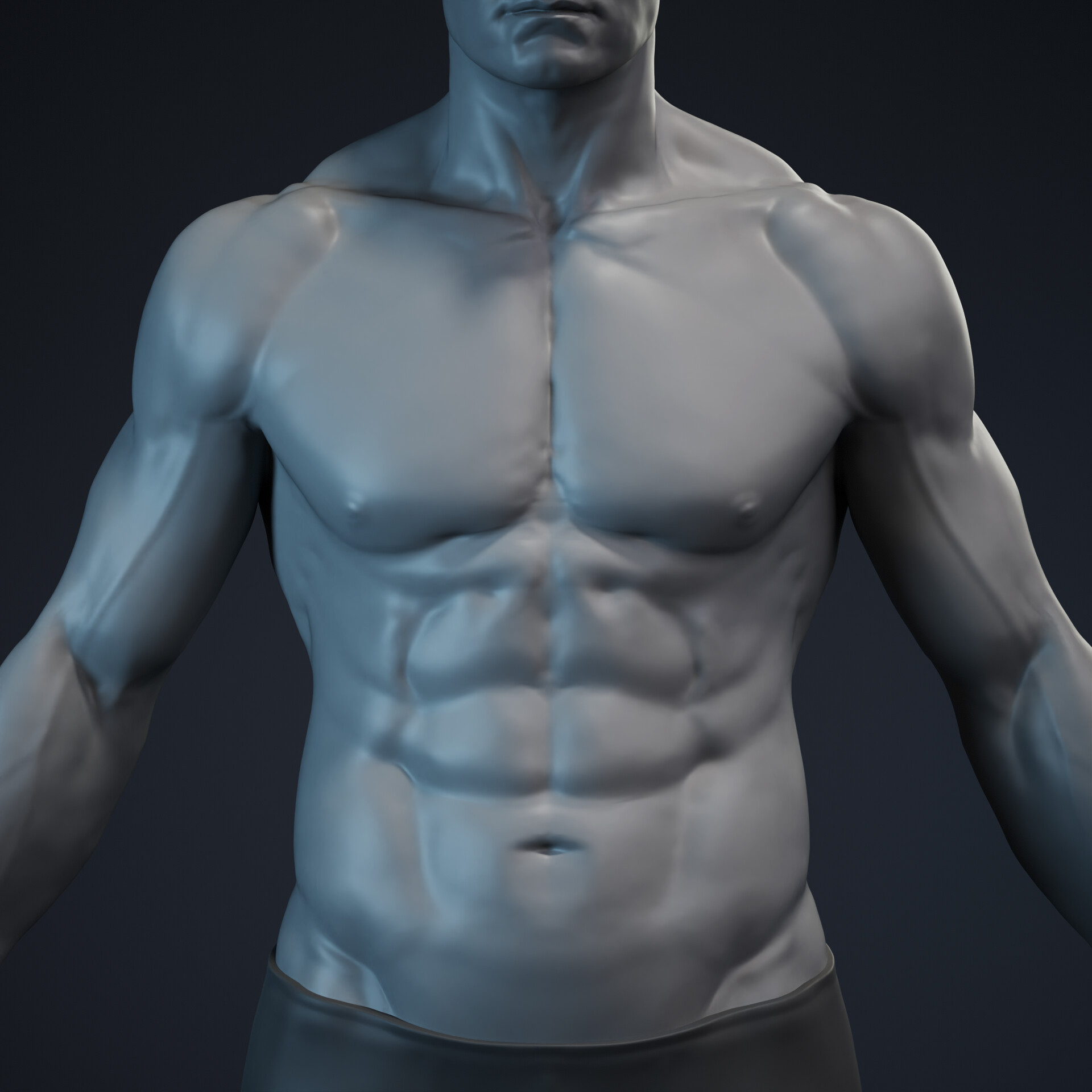 ArtStation - Anatomy practice