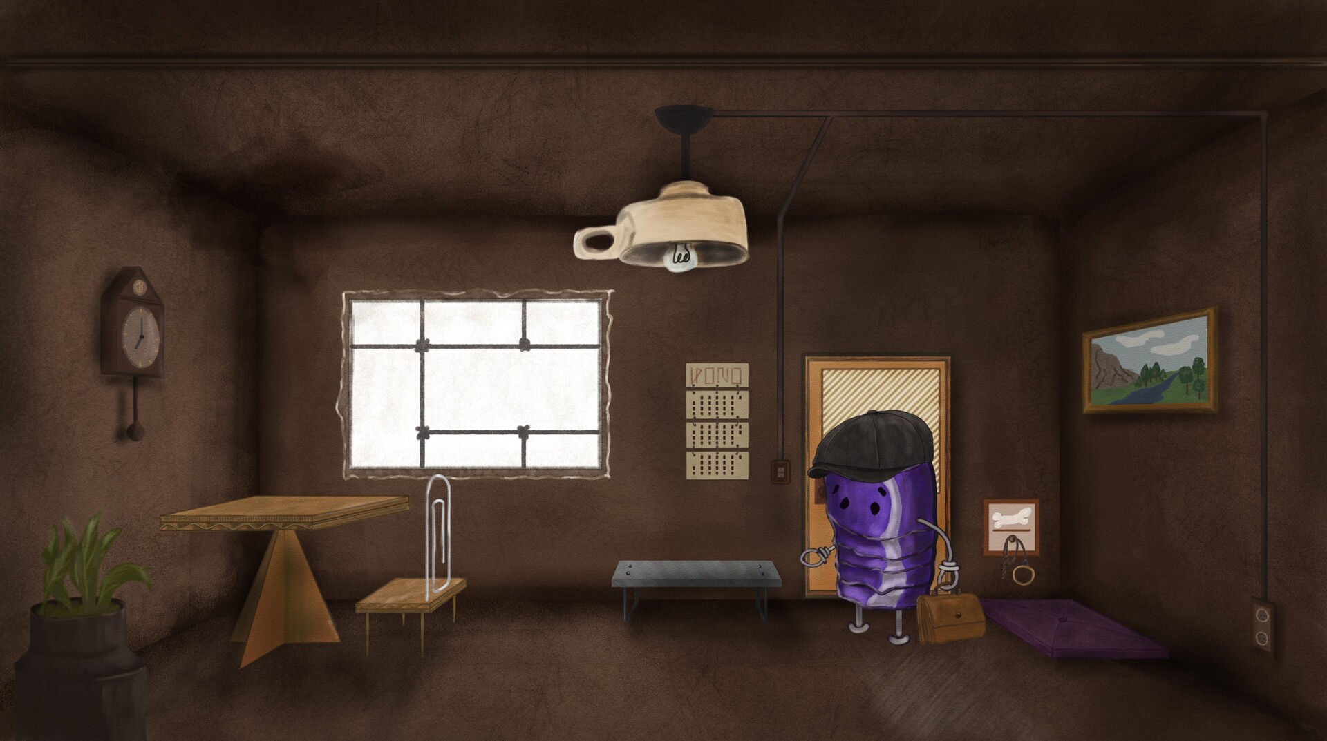 ArtStation - The normal life of a game character