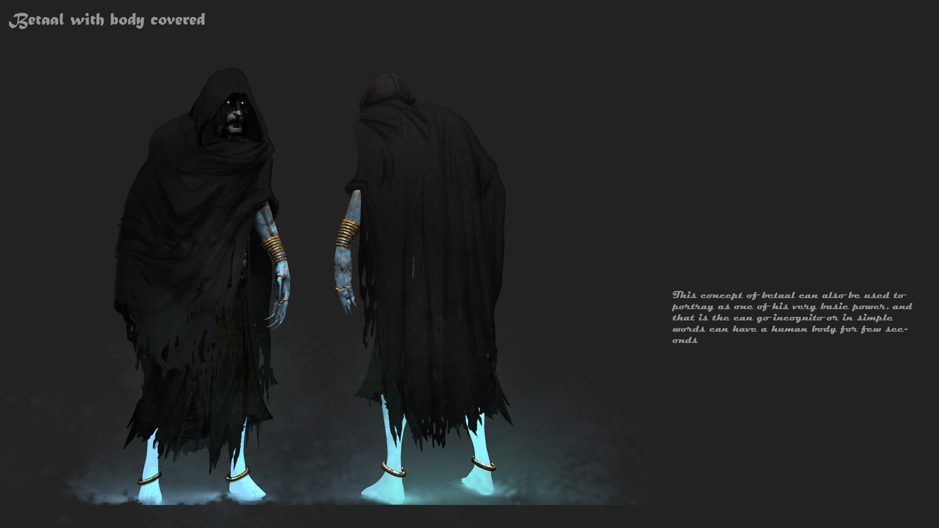 ArtStation - betal character concept art