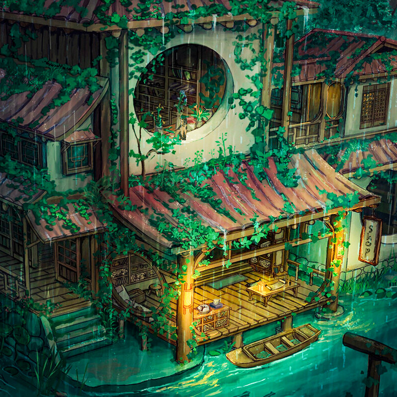 ArtStation - Fantasy Scroll shop